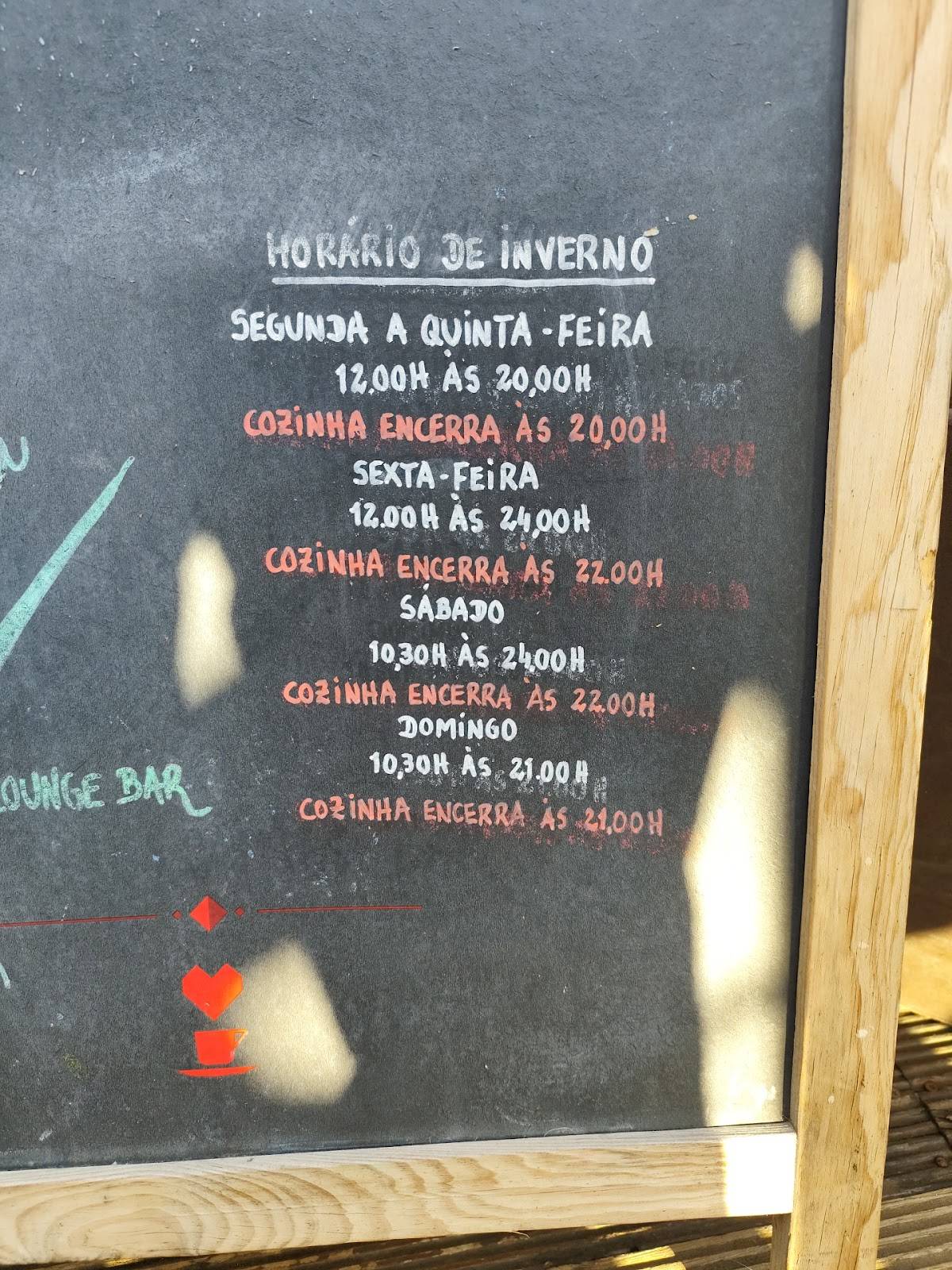 Menu em Daikiri Lounge Bar, Vila Nova de Gaia