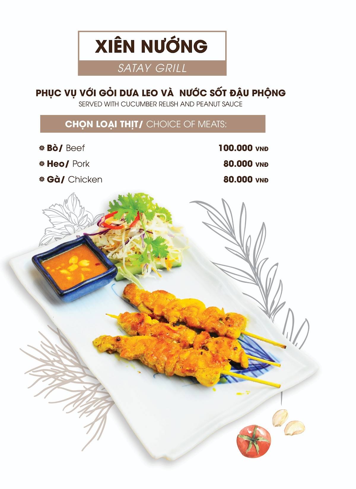 Menu at Happy Thái Đà Lạt - Món Thái Ngon Tuyệt restaurant, Dalat