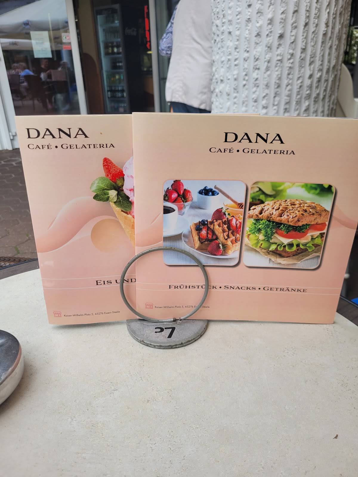 Speisekarte von Dana Cafe Gelateria, Essen