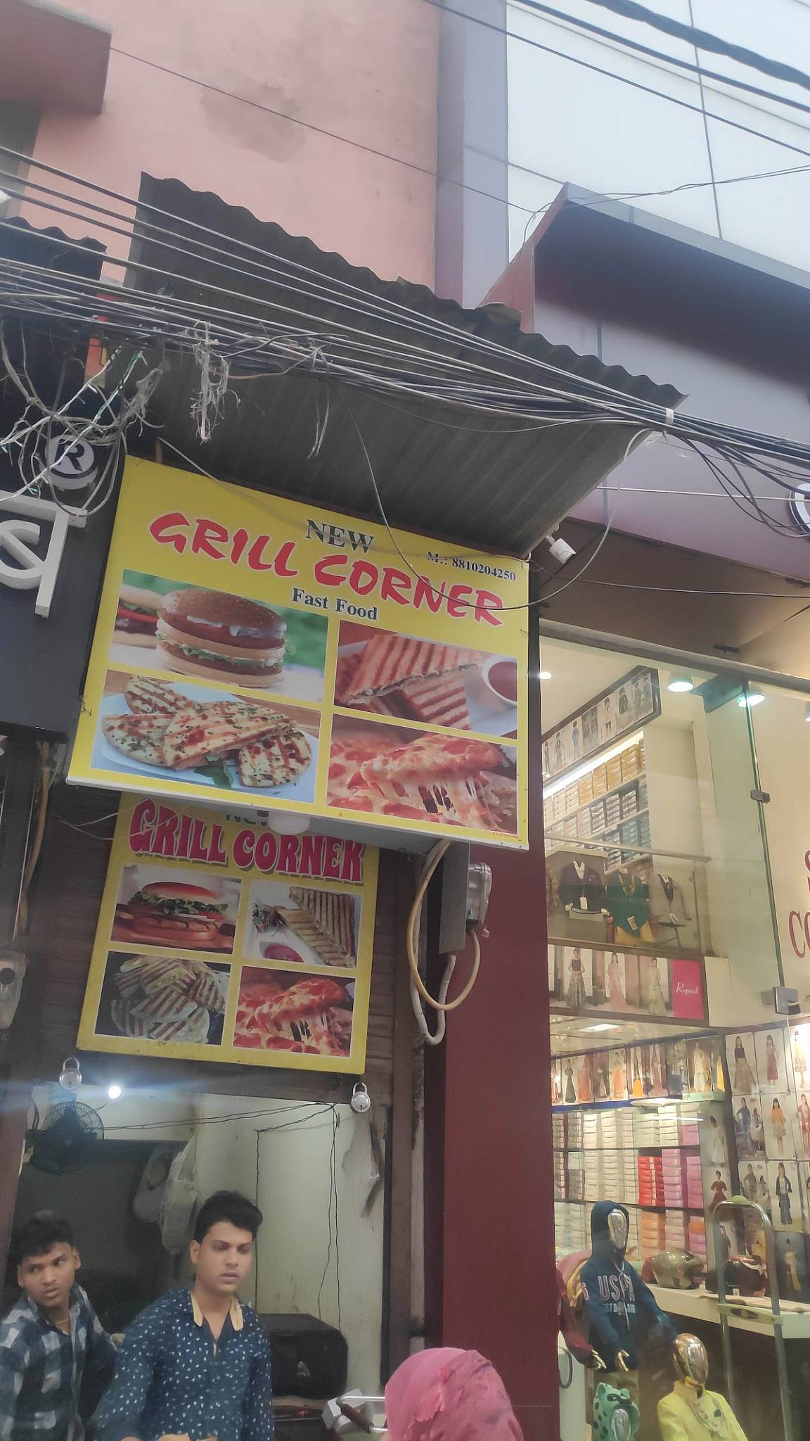 Menu at Grill corner, Delhi, 52