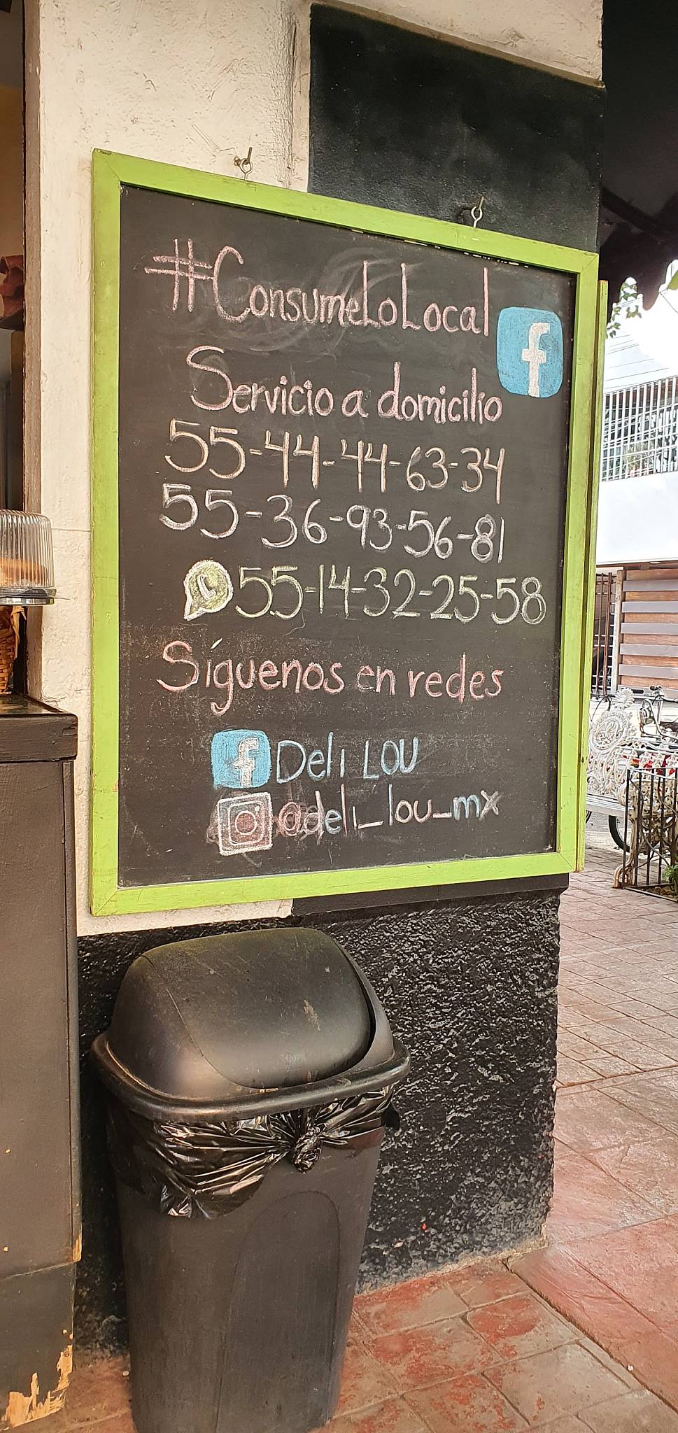 Carta de comida rápida Deli Lou, Ciudad de México, Gregorio V. Gelati 78
