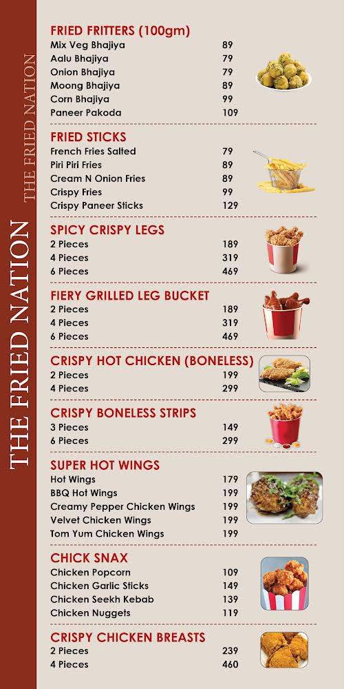 Menu at Dhaba Café, Dimapur