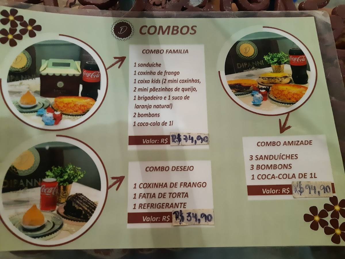 Menu em Dipanni Confetteria, Aracaju, Praça Luciano Barreto Junior