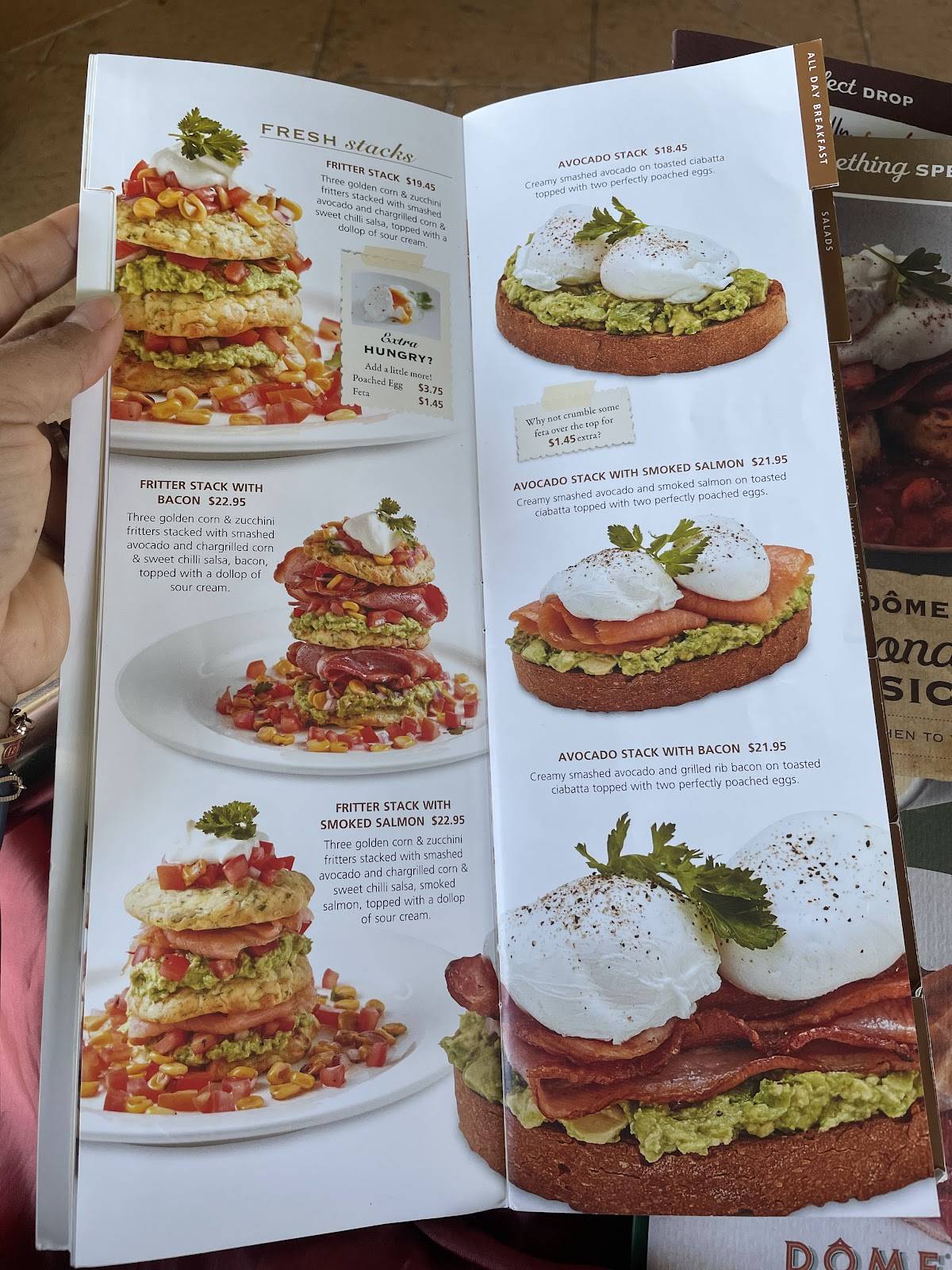 Menu at Dôme Café - Kingsley cafe, Kingsley, 66 Creaney Dr