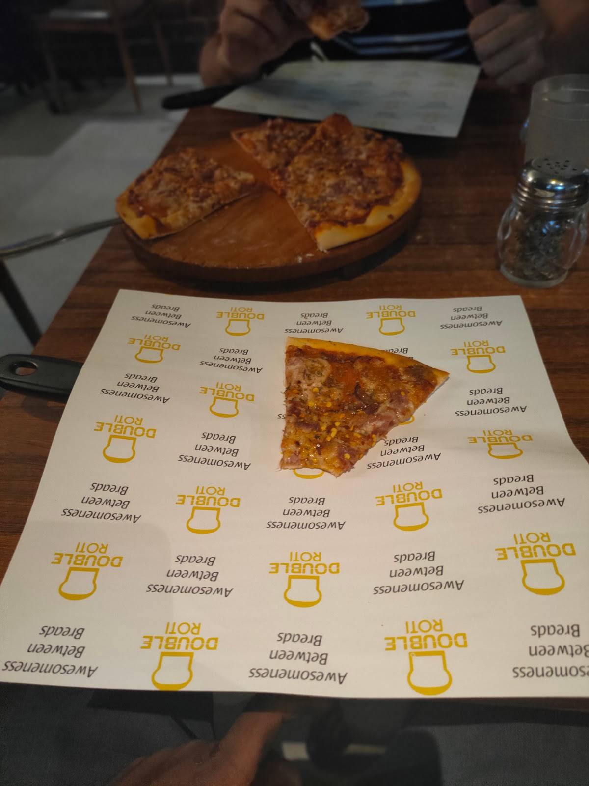 Menu at Double Roti, Chennai, J B Khanna Jag Tirth