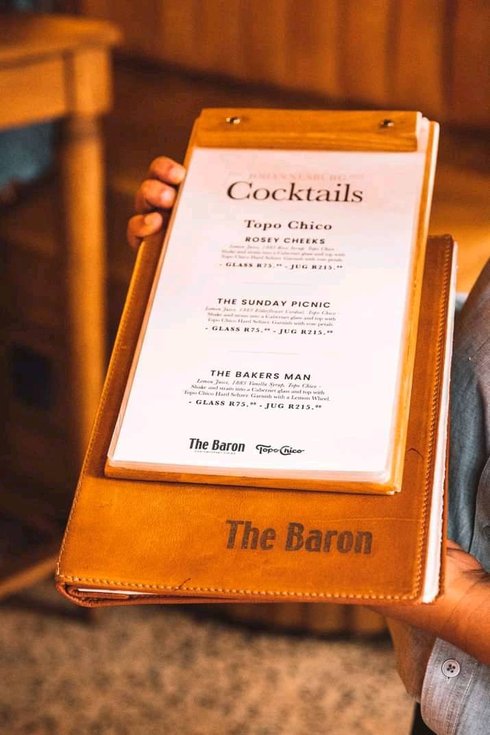 Speisekarte von The Baron - Umhlanga, Durban