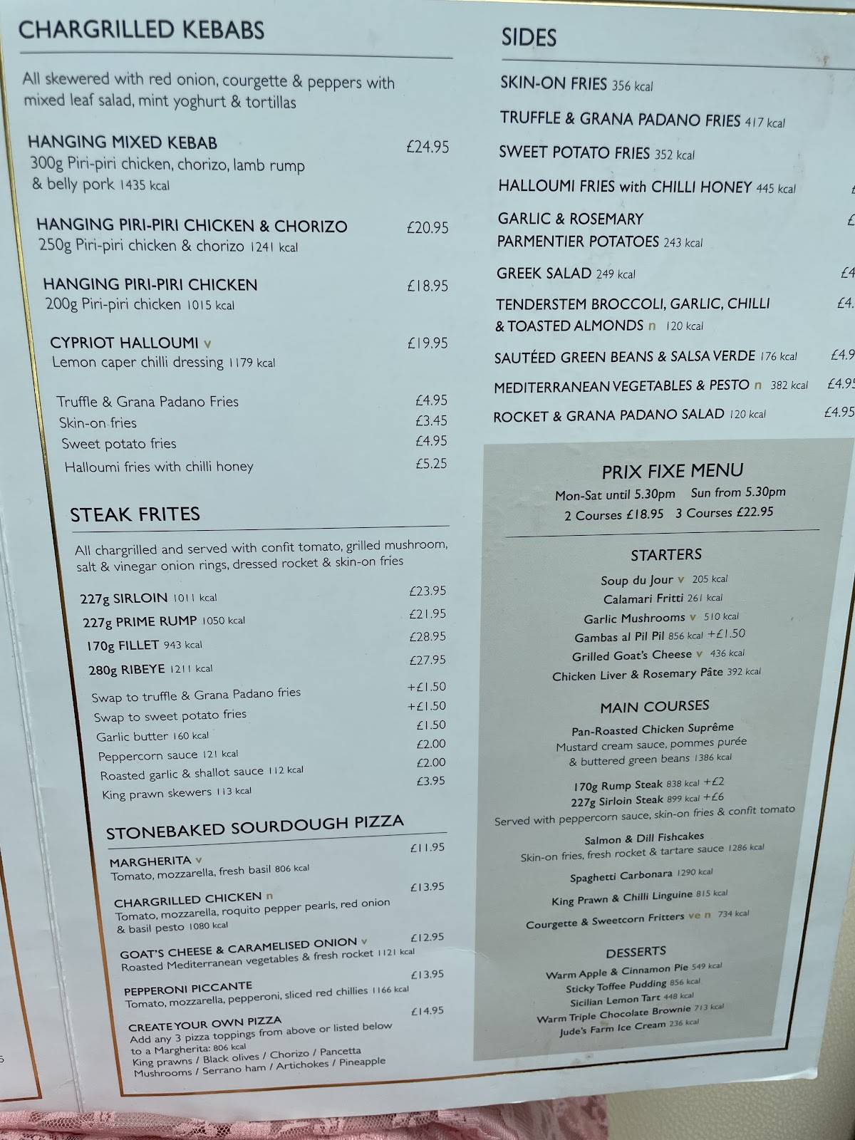 Menu at Ego Mediterranean Restaurant & Bar, Sheffield, Sheffield, 88 ...
