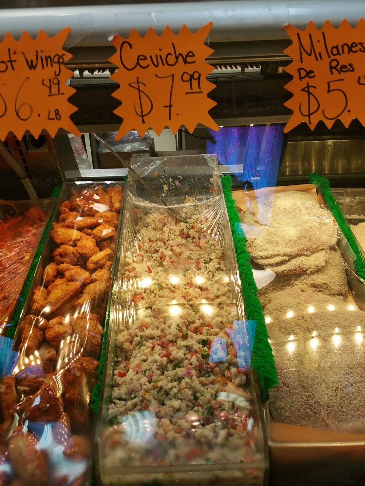 Menu at El Rosal Supermarket restaurant, Elkhart