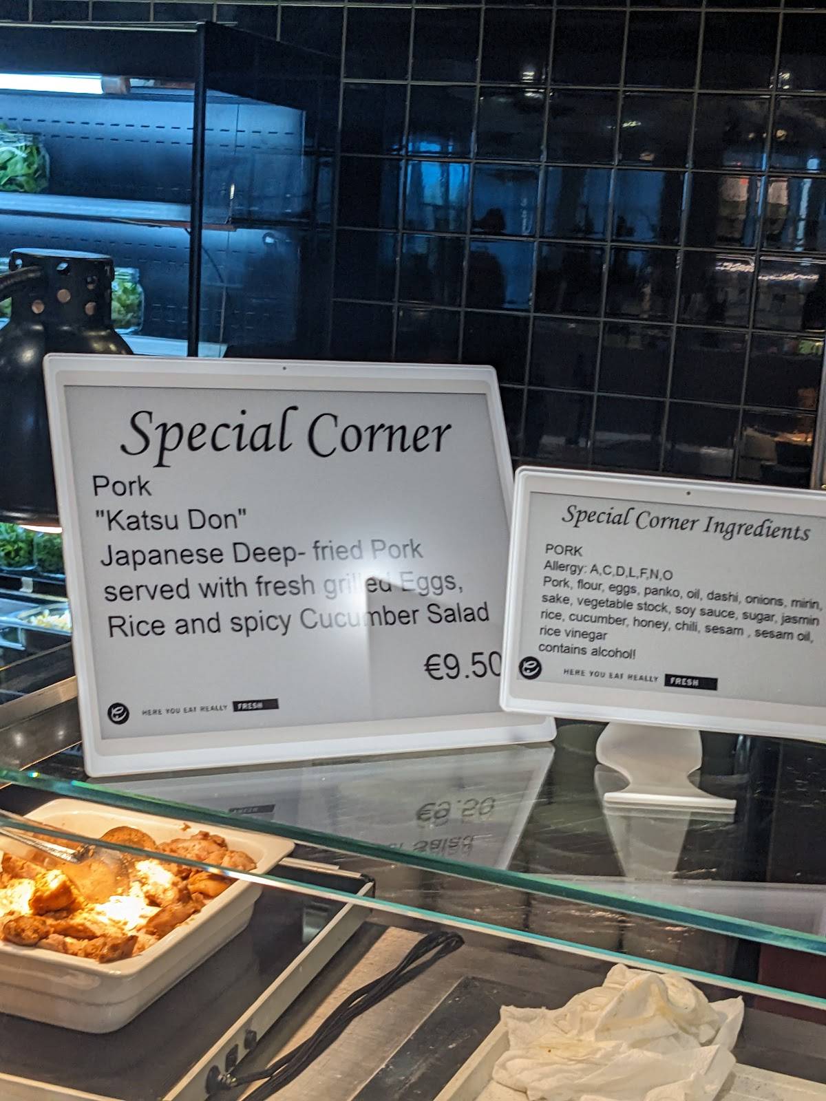 Speisekarte von Eurest restaurant, Wien