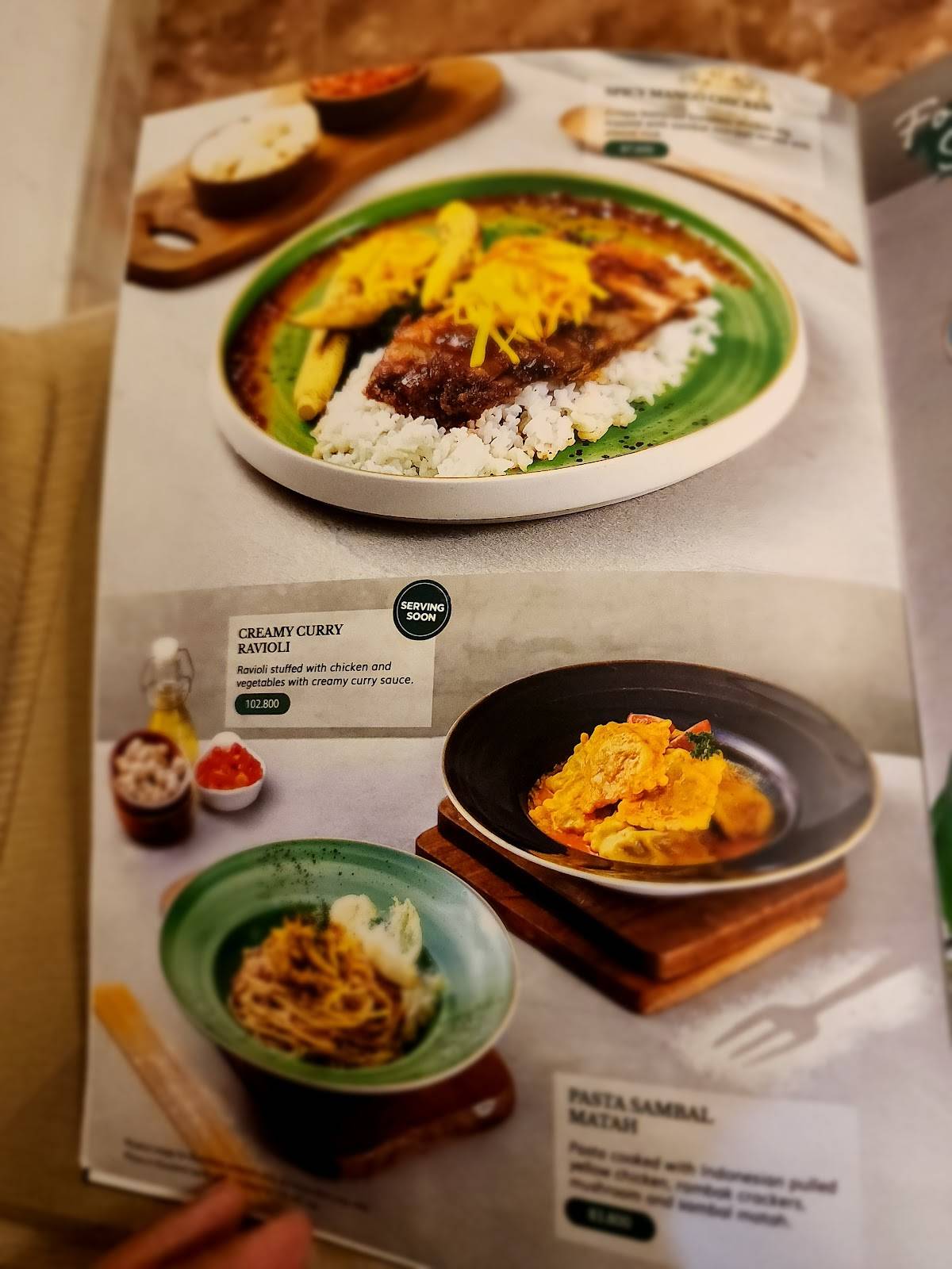 Menu at Excelso - SUB House of Airlangga cafe, Surabaya