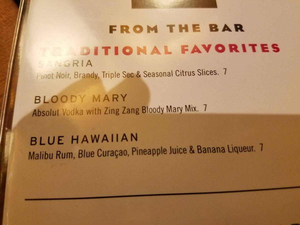 Menu at FD's Grillhouse pub & bar, Springfield