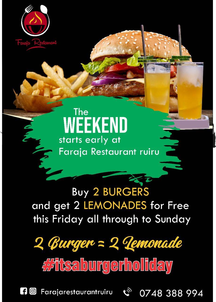 Menu at Faraja Restaurant Ruiru, Ruiru