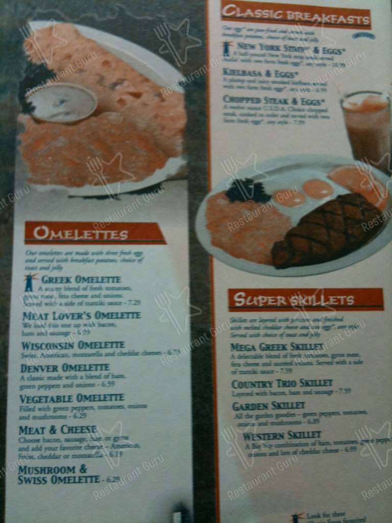 Menu at Faros Restaurant & Cocktails, Fond du Lac
