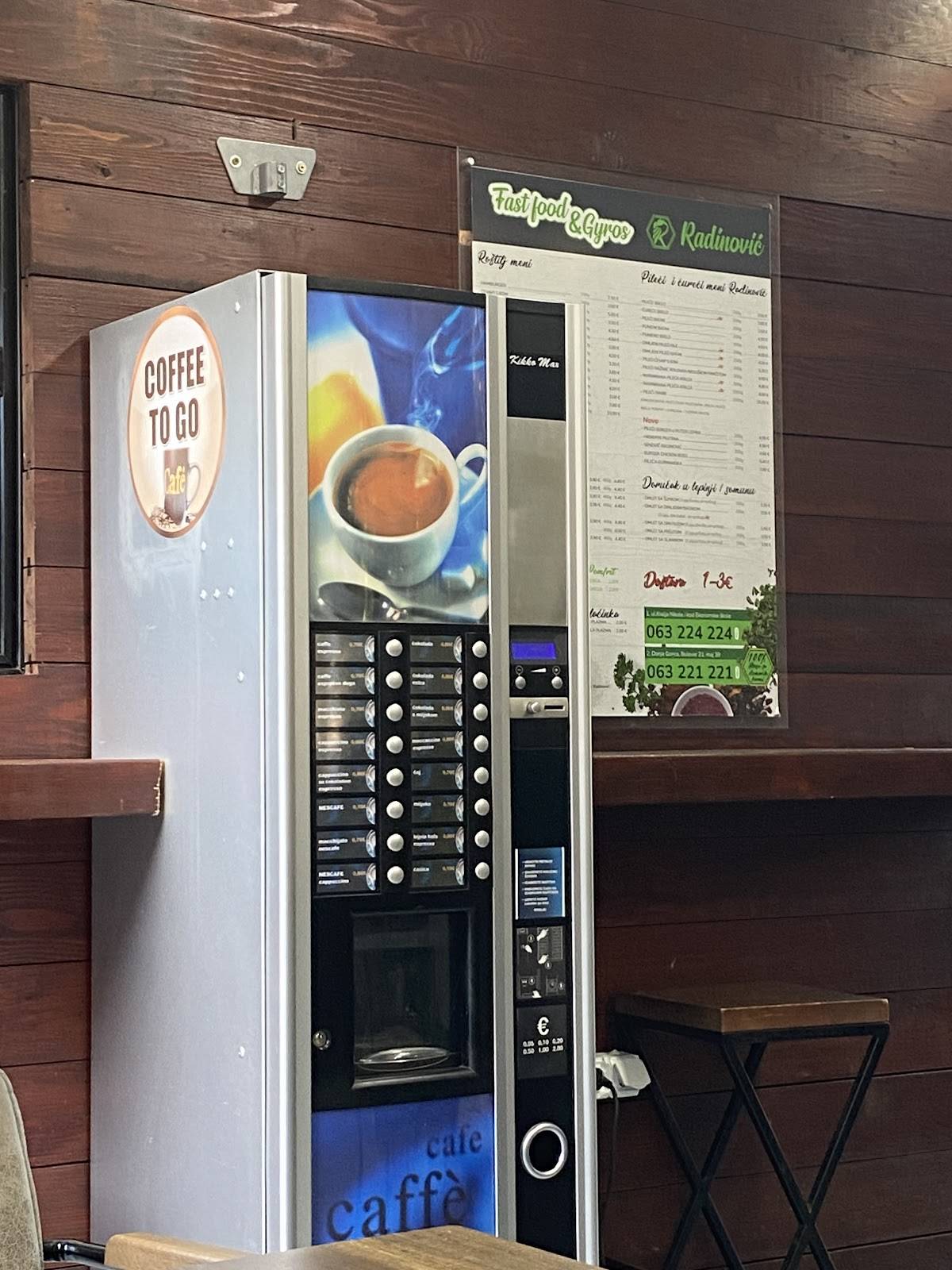 Menu at Fast food&gyros Radinovic, Podgorica