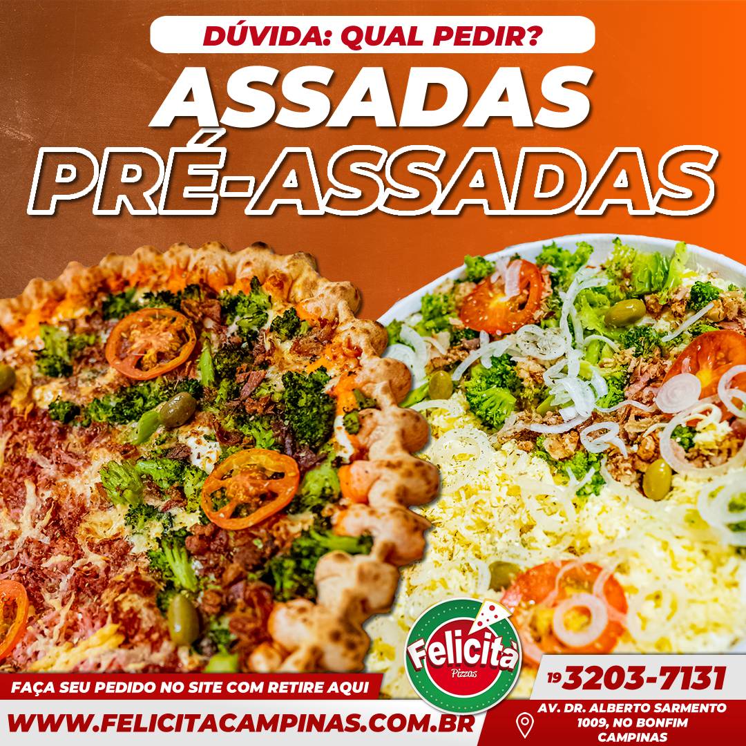 Menu em Felicità Pizzas restaurante, Campinas, Av. Dr. Alberto Sarmento