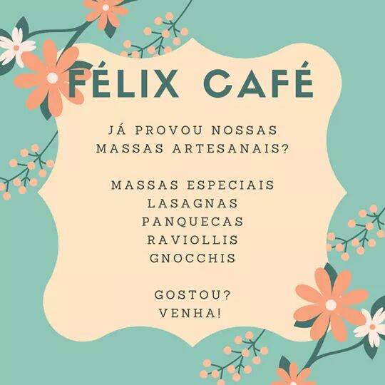 Menu em Félix Café, Cotia, 1270 Loja 01
