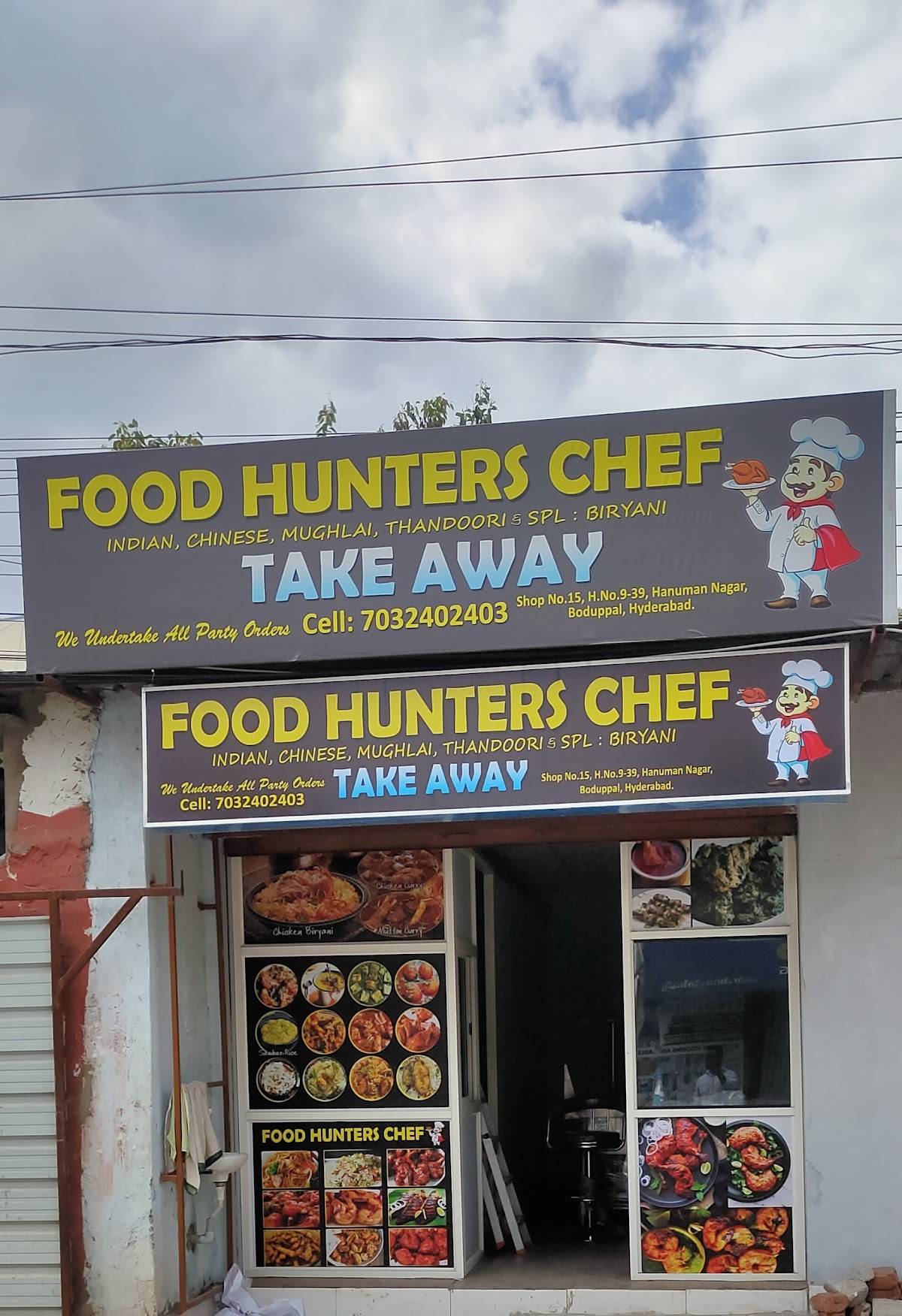 Menu at Food hunter chef, Hyderabad