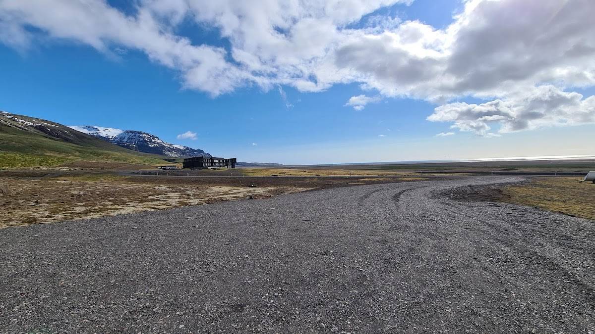 Menu at Fosshotel Glacier Lagoon restaurant, Iceland