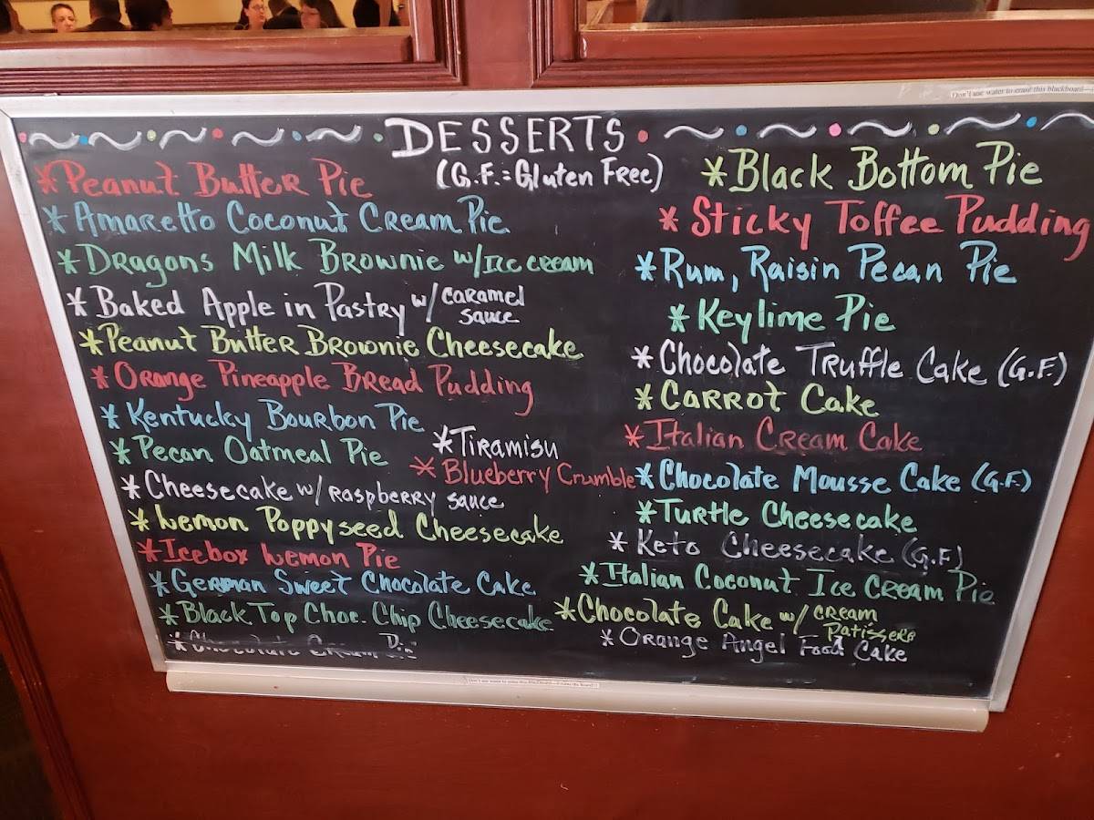 Menu at Four Roses Cafe, Plainwell