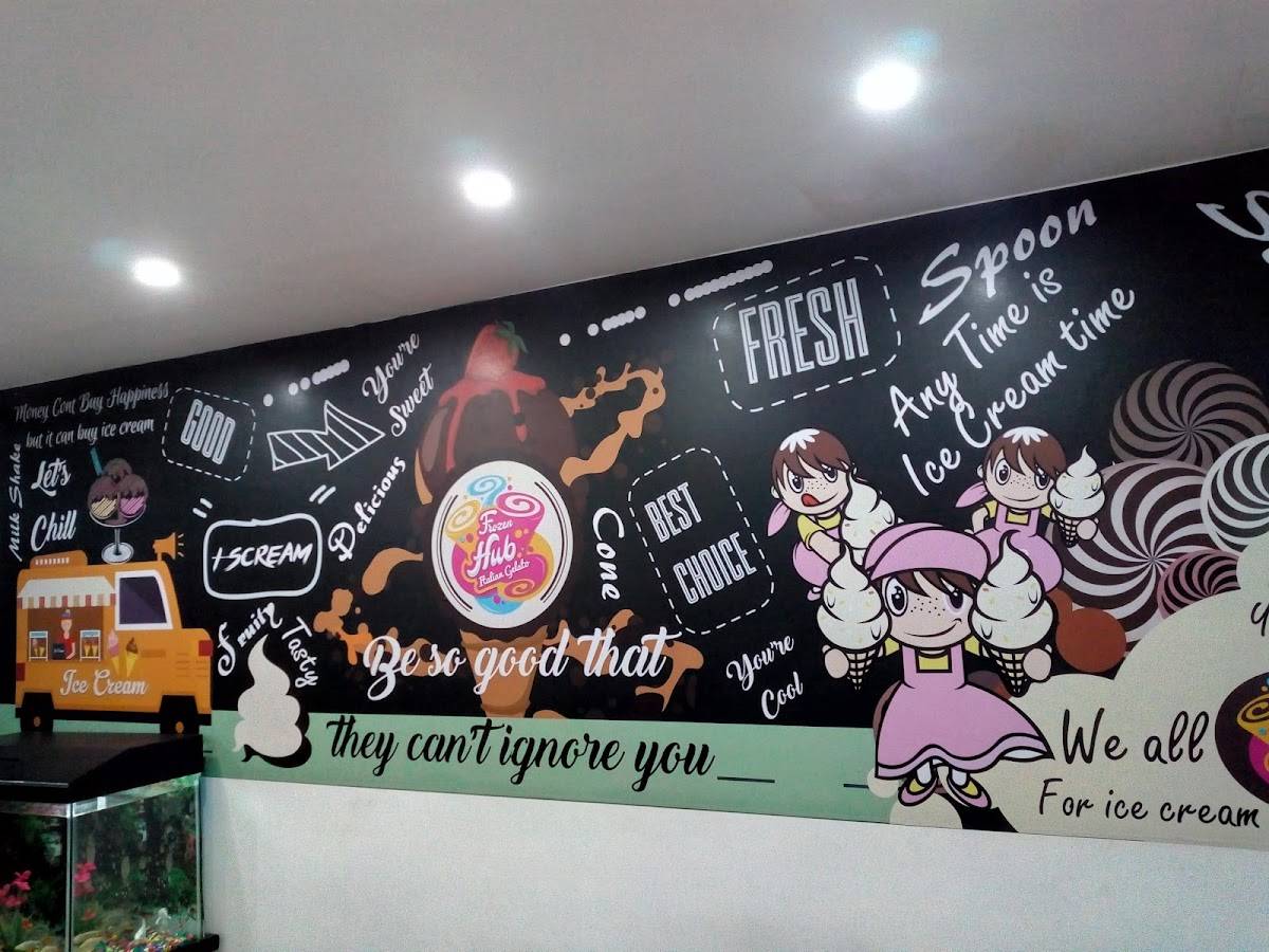 Menu at Frozen Hub, Bengaluru