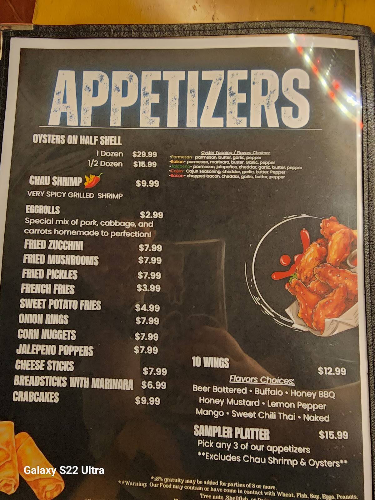 Menu at Fuji Bar & Grill, Waycross