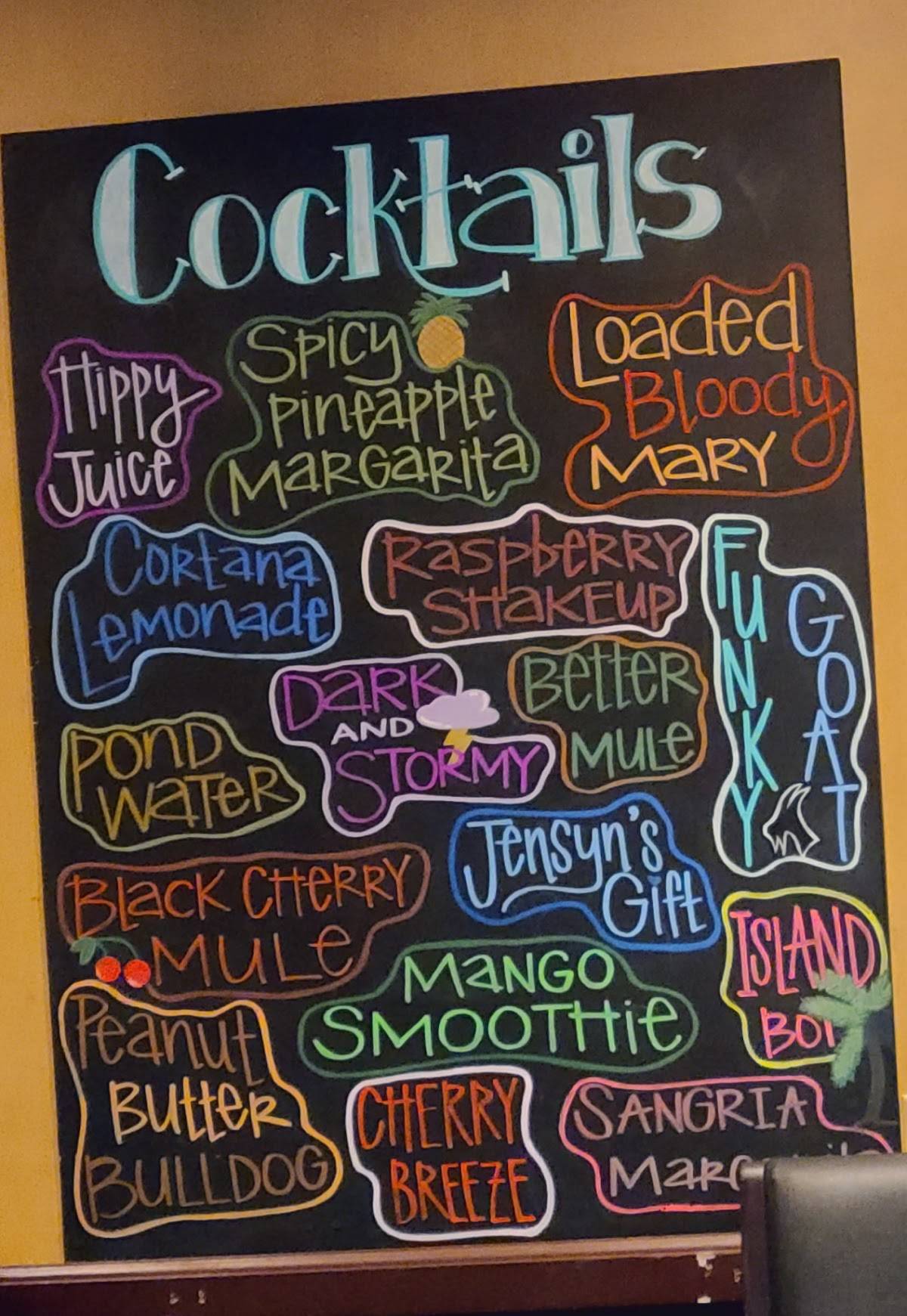 Menu at Gabby Goat American Pub & Grill, Effingham