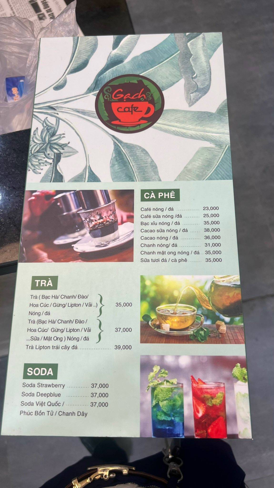 Carta de Gạch Cafe Biên Hòa, Vietnam
