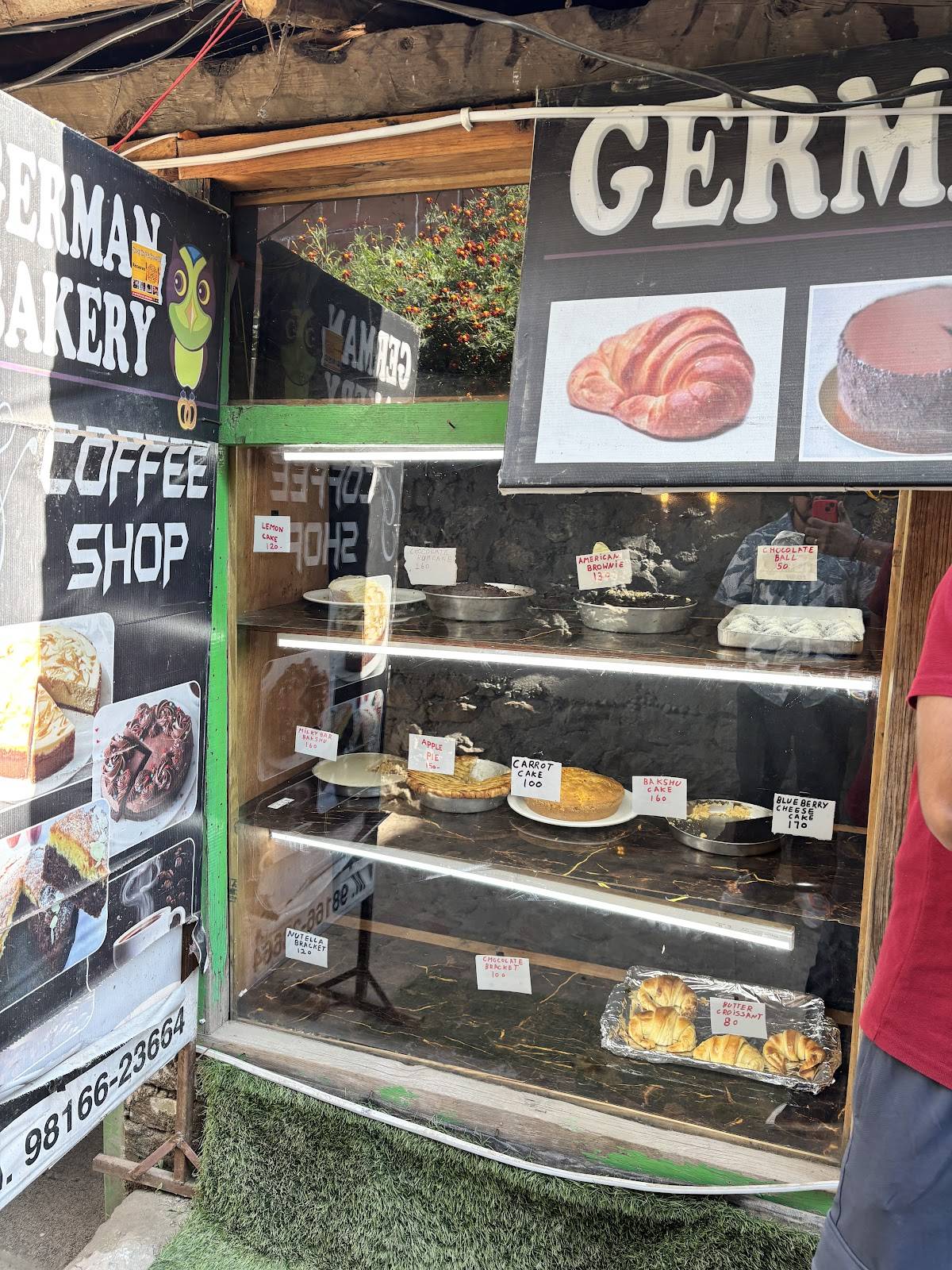 Menu at German Bakery & Cafe, Tosh