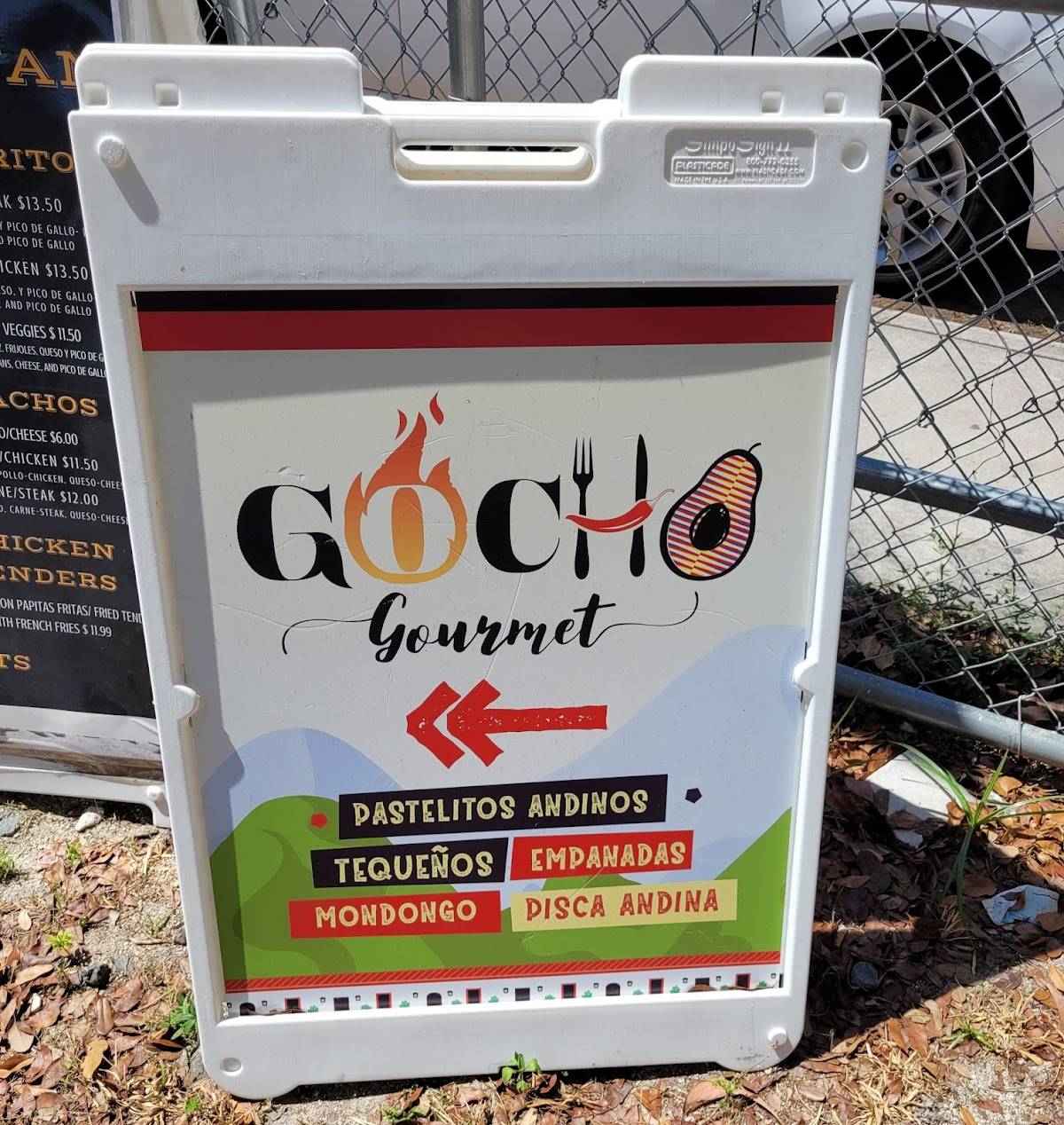 Menu at Gocho Gourmet restaurant, Miami
