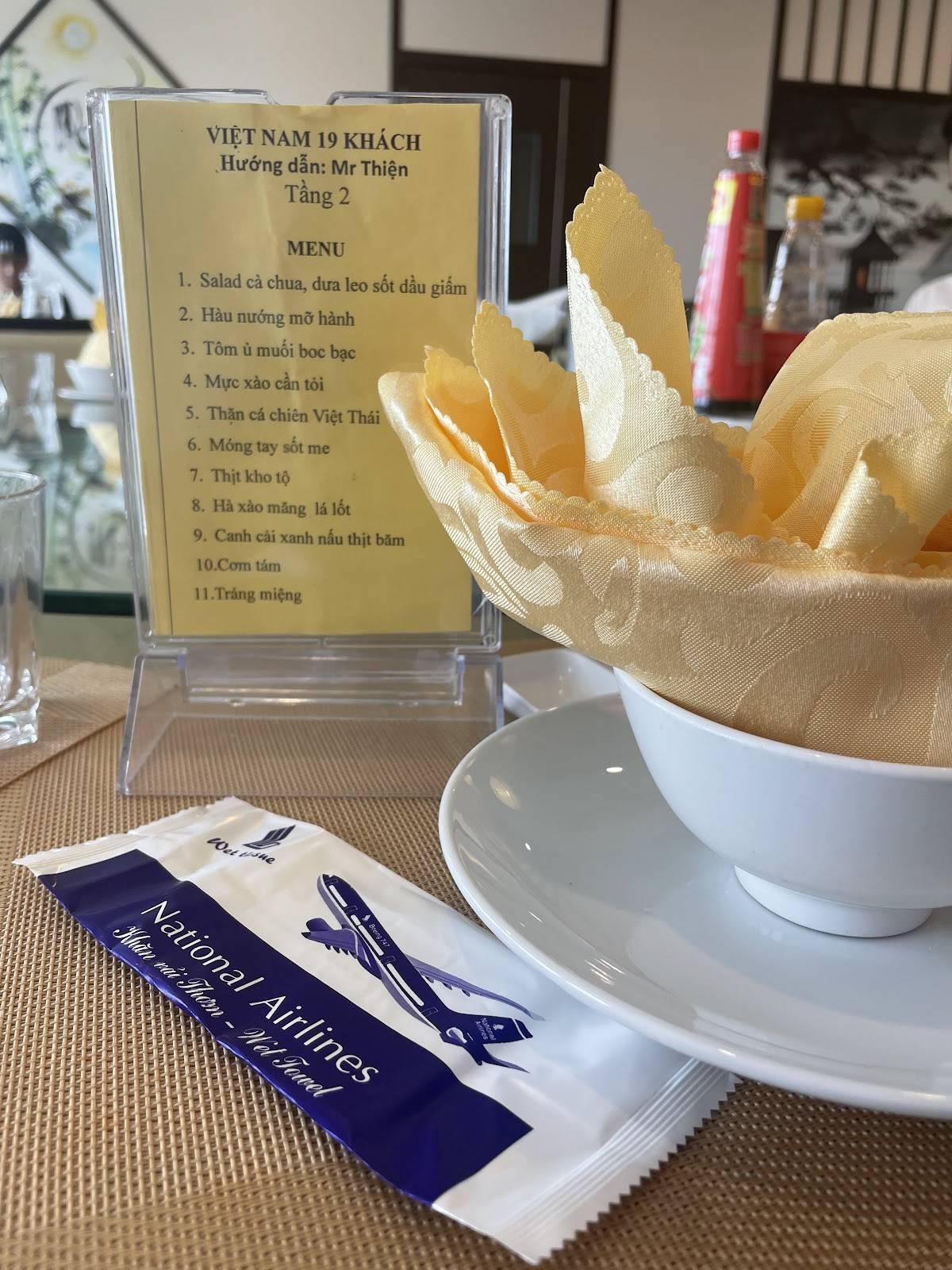 Menu at Golden Bamboo Hạ Long Restaurant, Ha Long