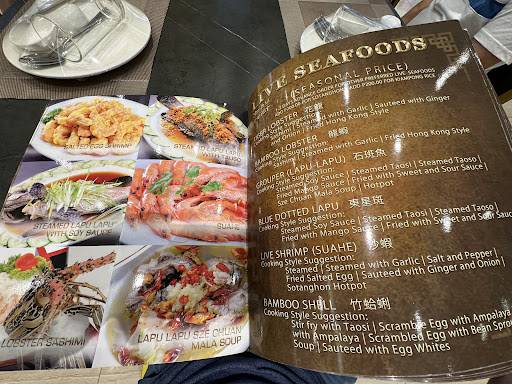 Menu at Golden Empire Chinese Cuisine Banawe Q.C. restaurant, Quezon City