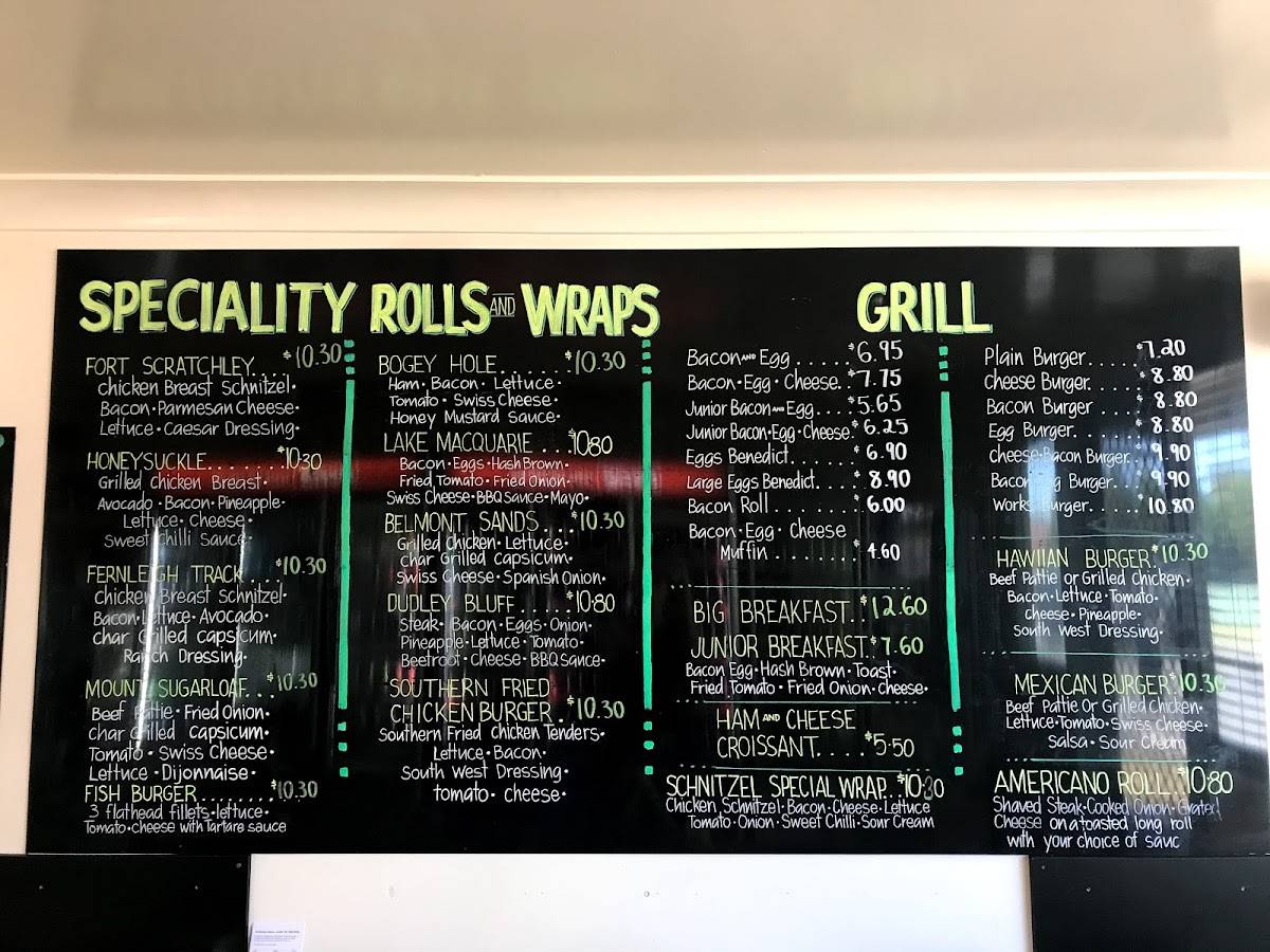 Menu at Good Tucker Bakery Cardiff, Cardiff