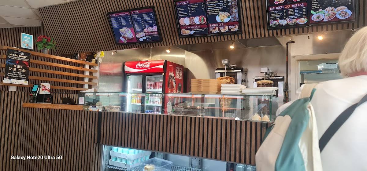 Menu at Grill Corner restaurant, Kristianstad