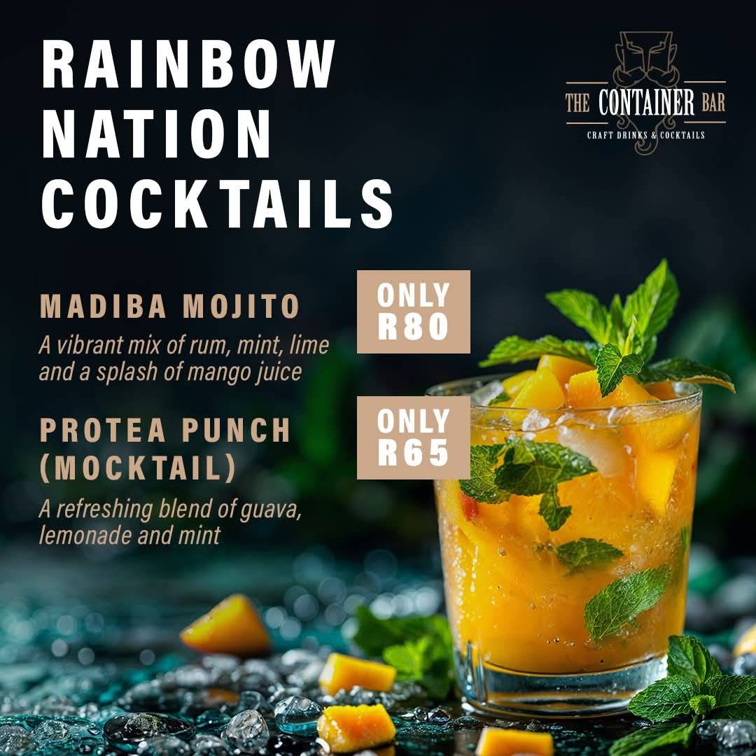 Menu at Grounded Container Bar & Cafe, Polokwane