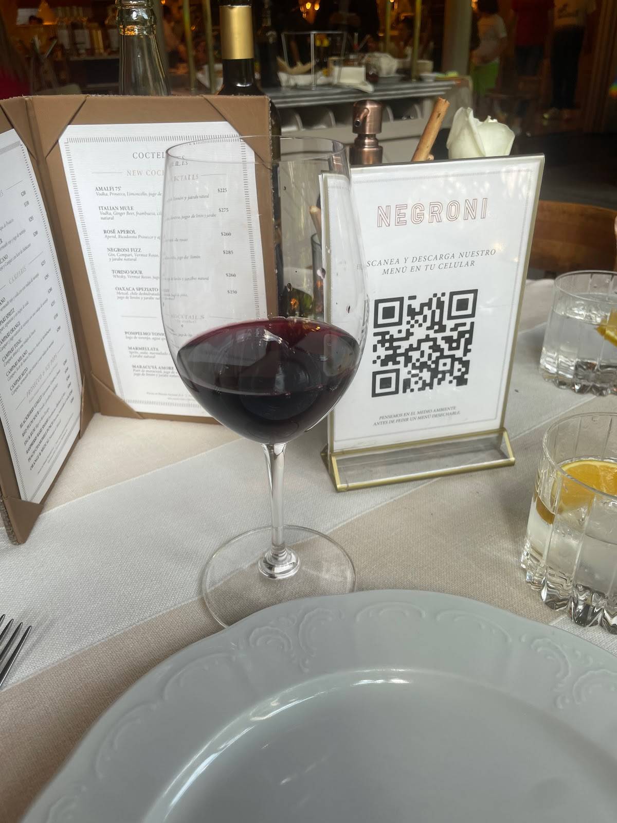 Carta del restaurante Negroni Midtown, Guadalajara, Av Adolfo López ...