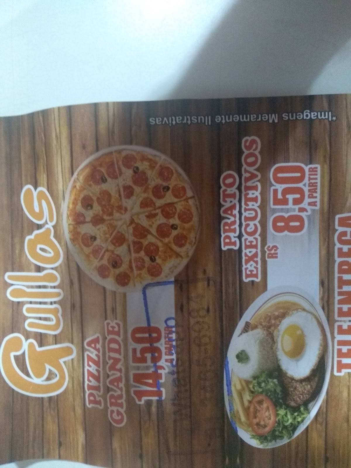 Menu em Gullas Estrutural restaurante, Brasília