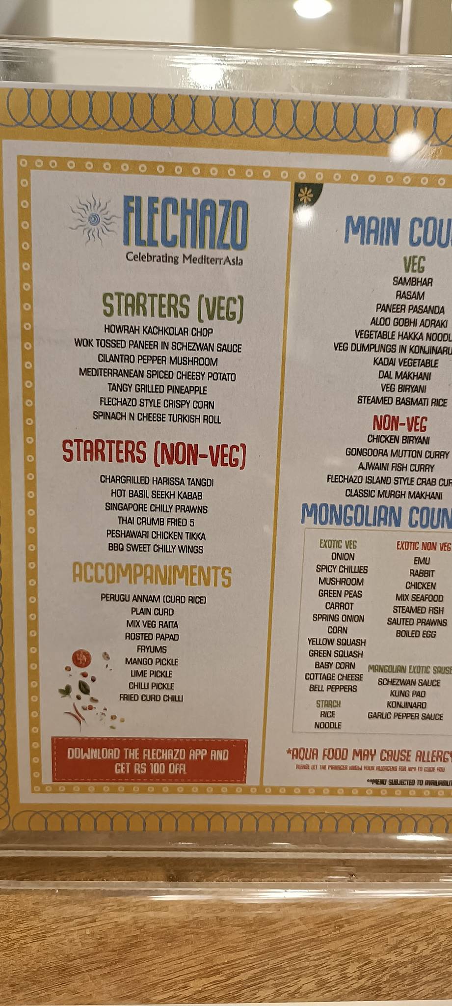 Menu at Flechazo Buffet Restaurant & Banquets, Guntur, Guntur