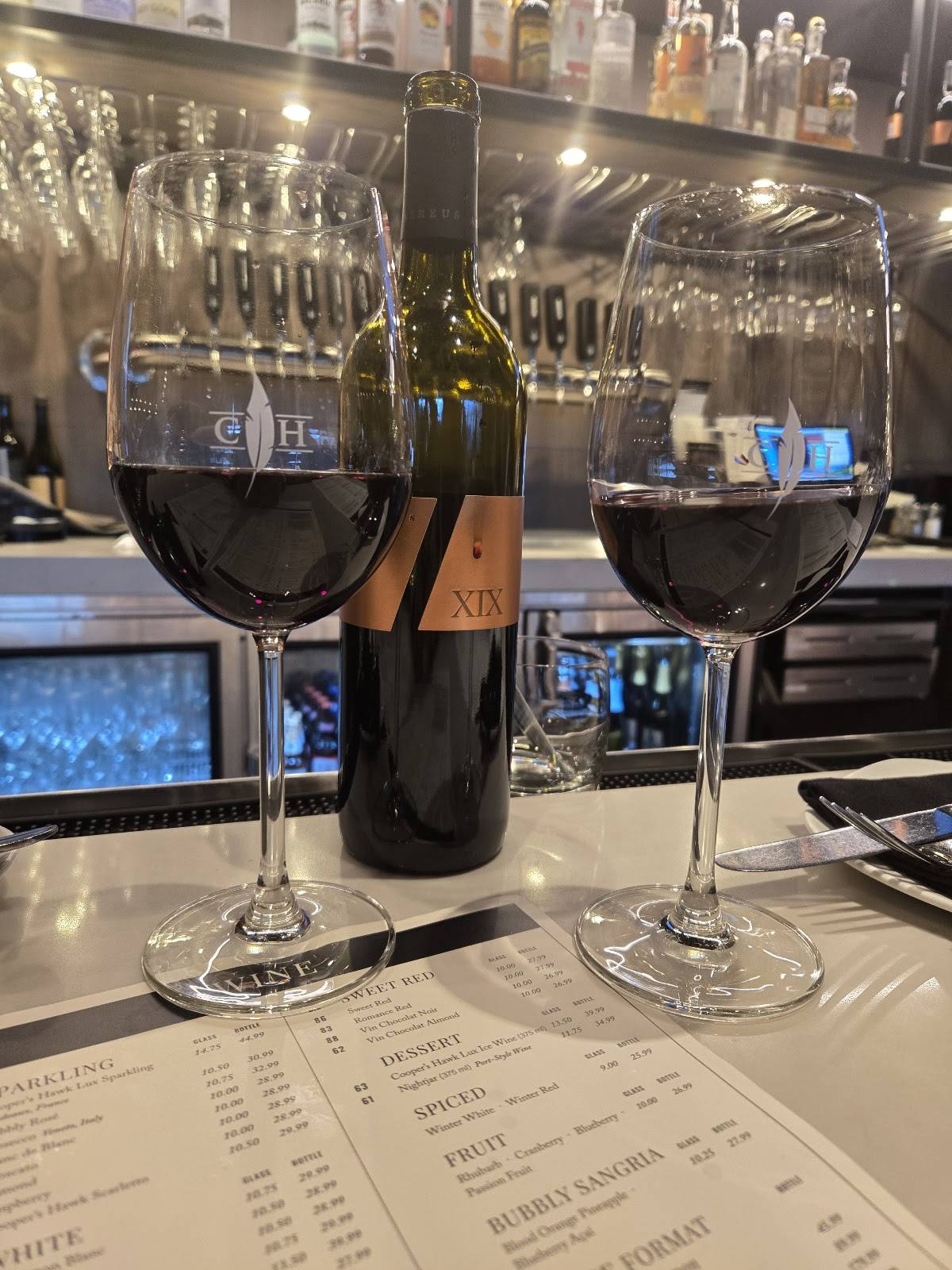 Menu at Cooper’s Hawk Winery & Restaurants- Gurnee, Gurnee