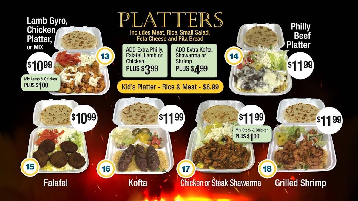 Menu at Gyro house restaurant, Owensboro