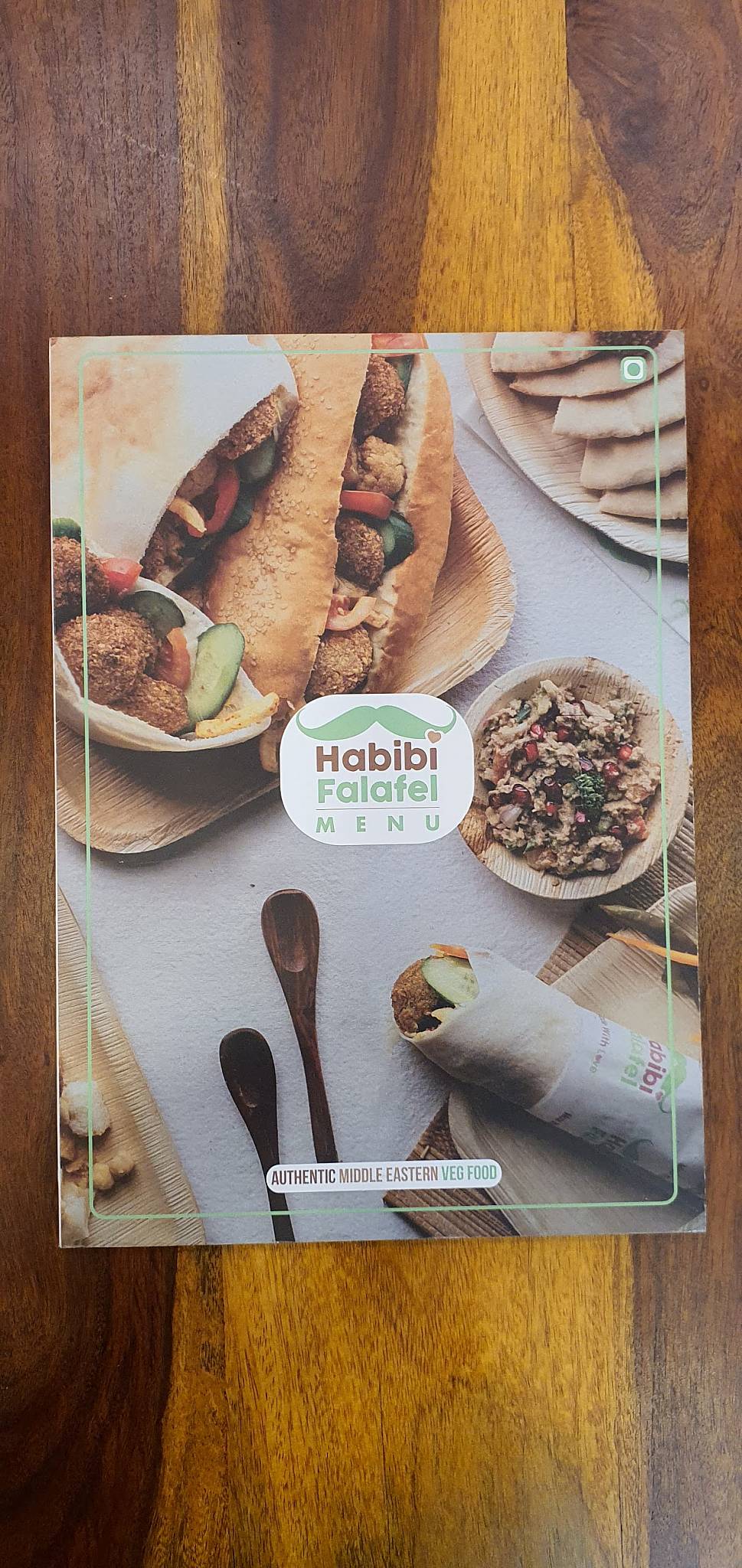 Menu at Habibi Falafel, Bengaluru, 2, 100 Feet Ring Rd
