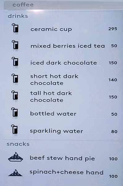 Menu at Harlan+Holden cafe, Taguig