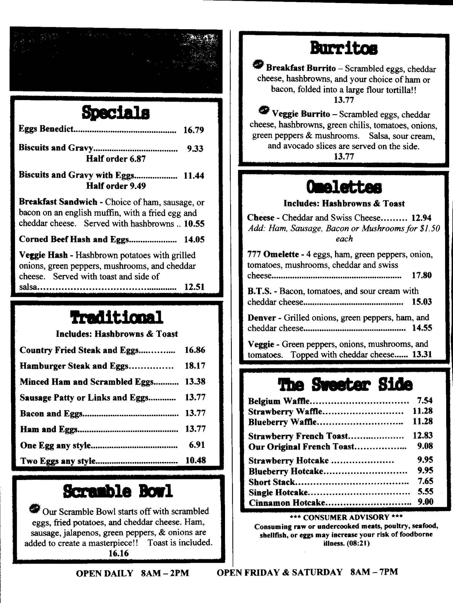 Menu at Highway Twenty Roadhouse restaurant, Port Townsend