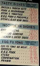 Menu at Hill Takeaways fast food, Pukekohe