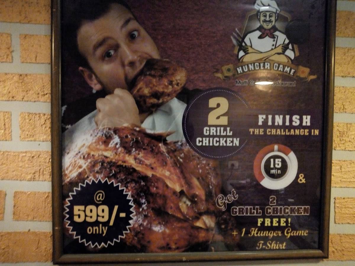 Menu at Hunger Game Restaurant, Chennai, No.02/403
