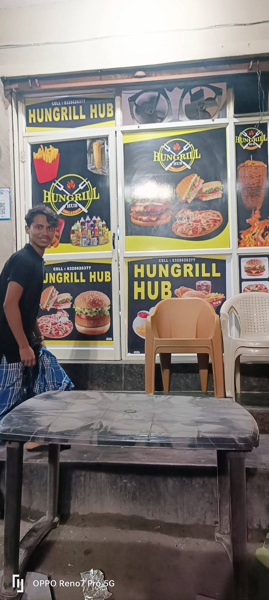 Menu at Hungrill Hub, Hyderabad