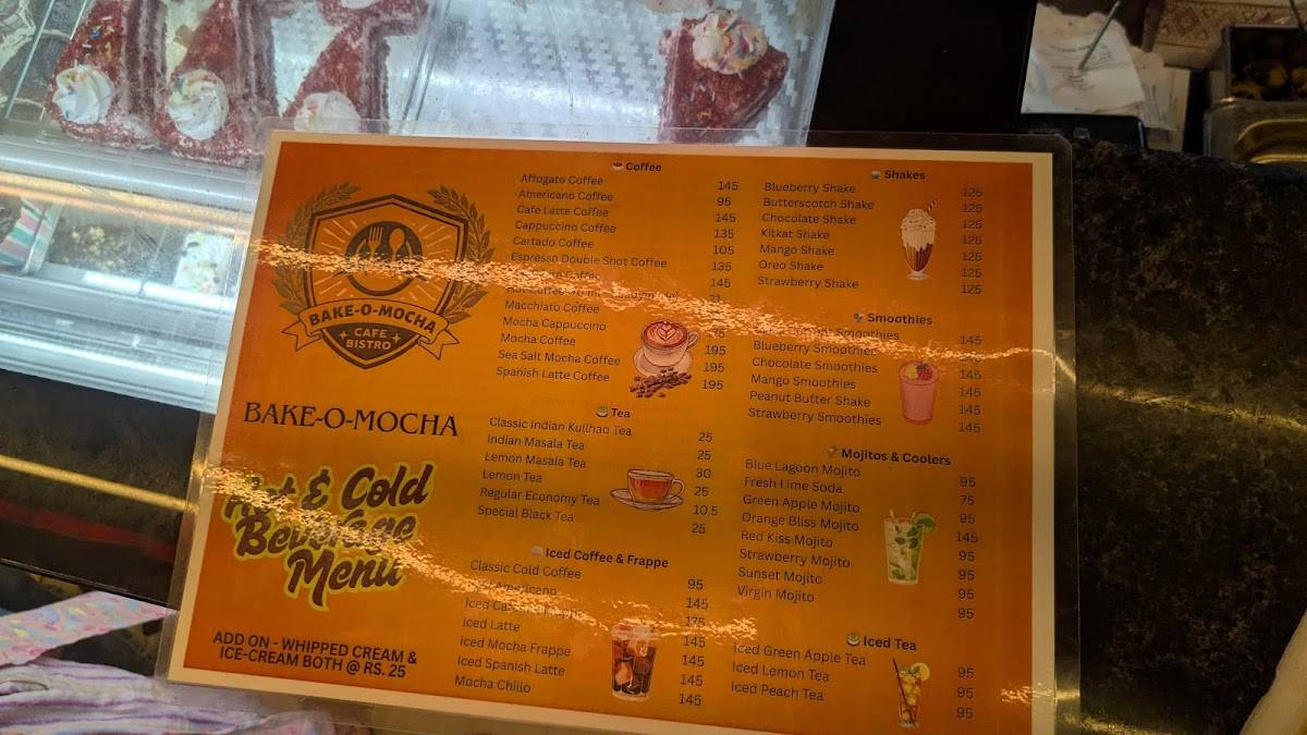 Menu at IIT(BHU) CAFETERIA, Varanasi