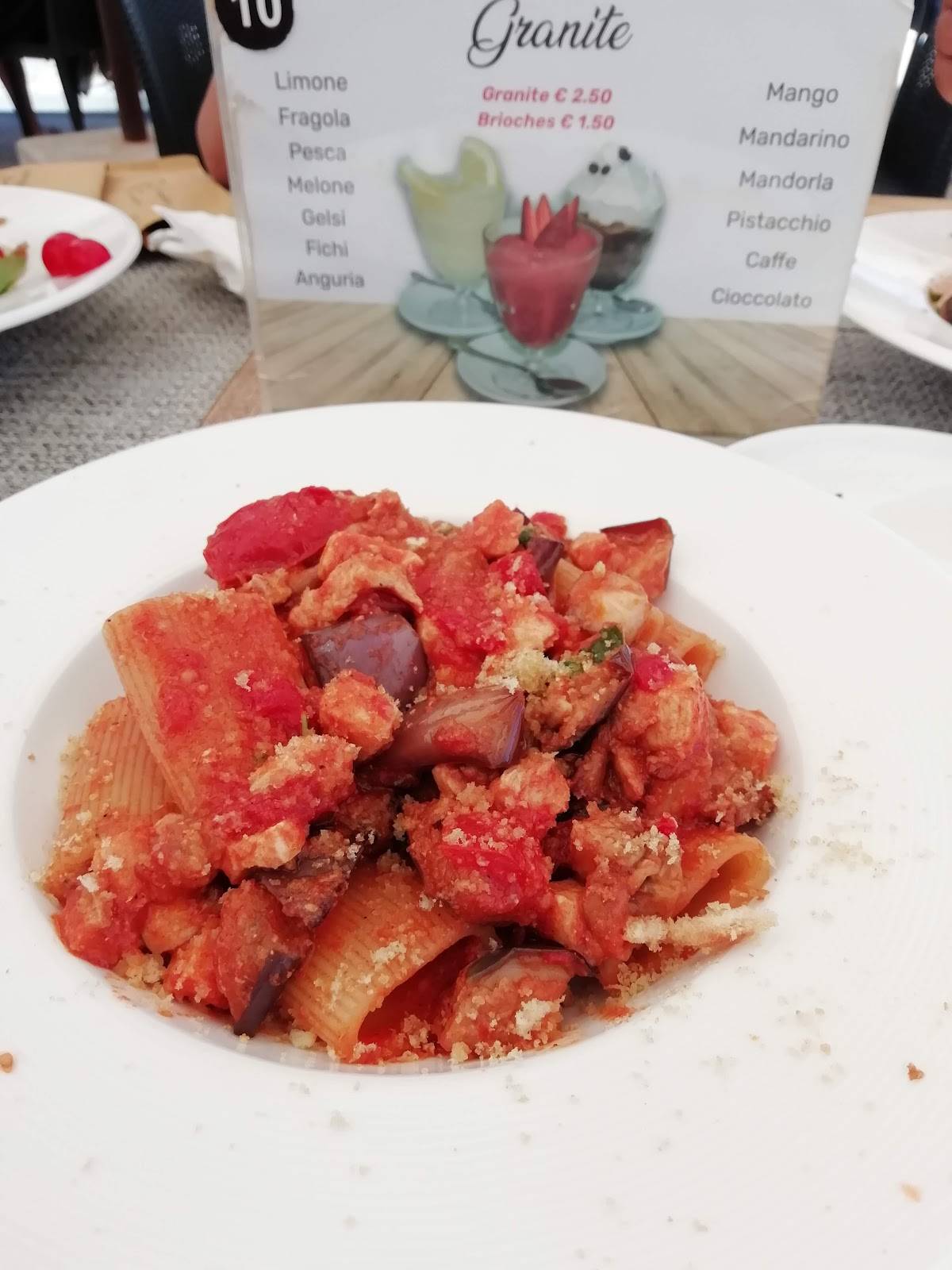 Menu da Il Gambero ristorante, Santa Marina Salina, Via Marina Garibaldi