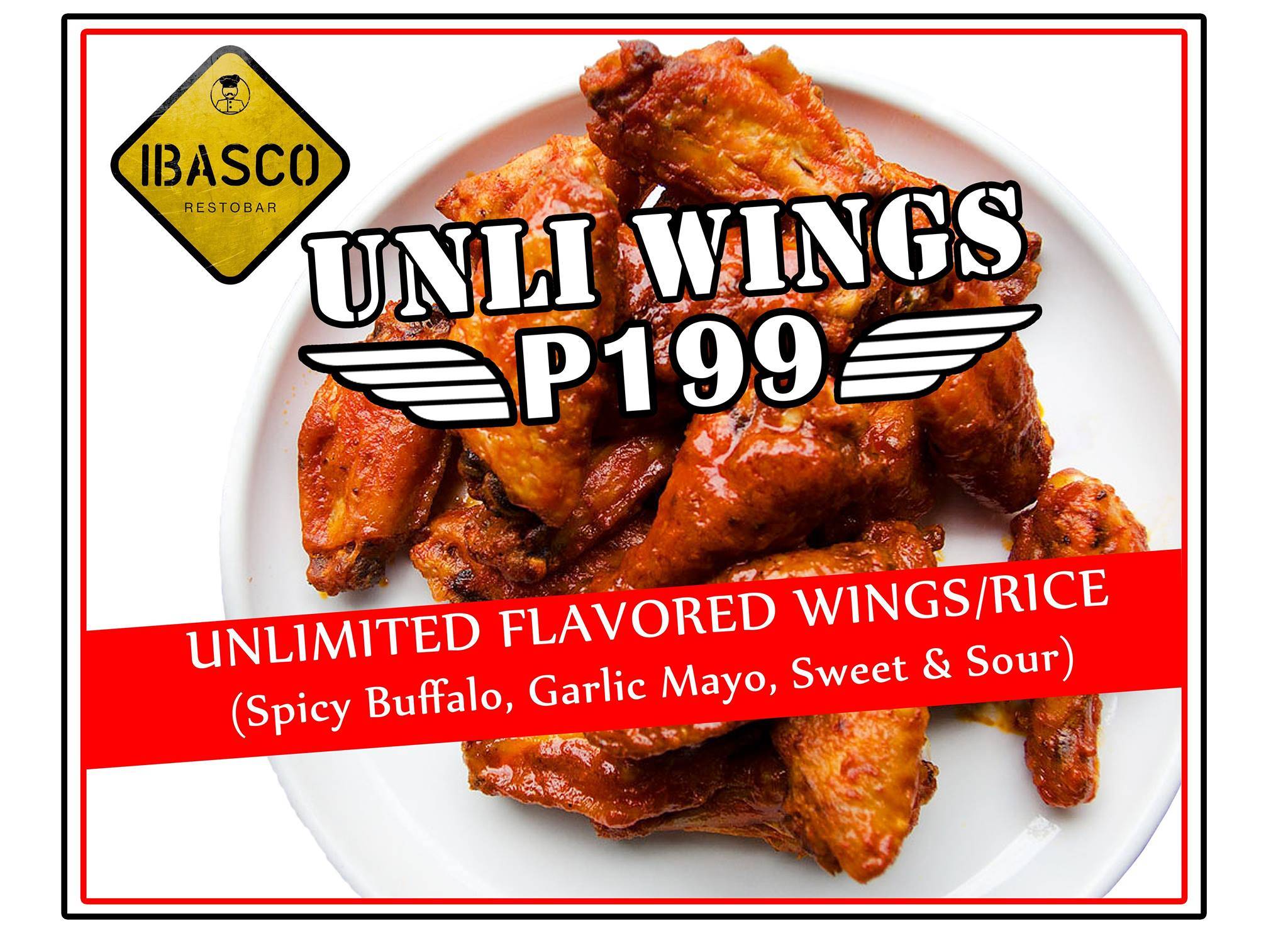 Menu at Ibasco Restobar, Las Pinas