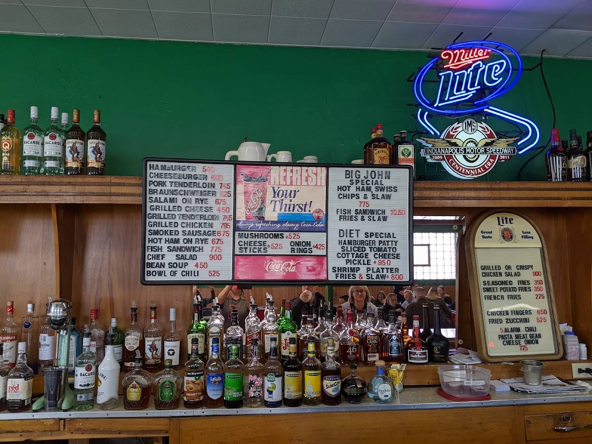 Menu at Working Man's Friend pub & bar, Indianapolis