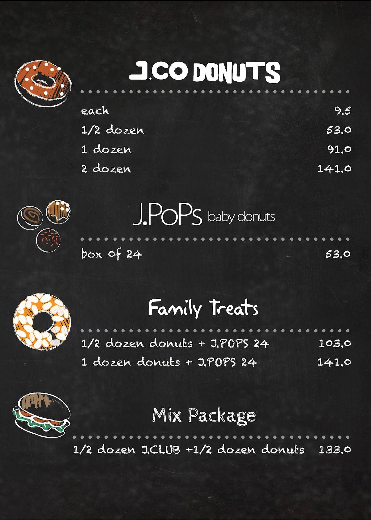 Menu at JCO Donuts and Coffee Serang 2, Serang